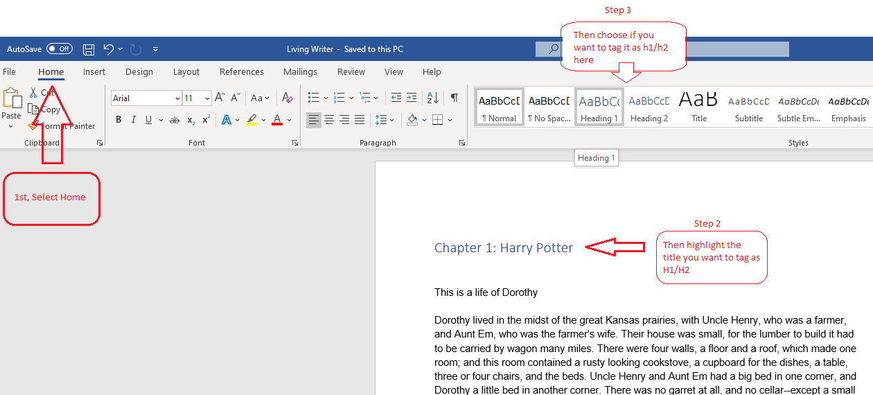 Importing Your Manuscript - LivingWriter Writing Blog