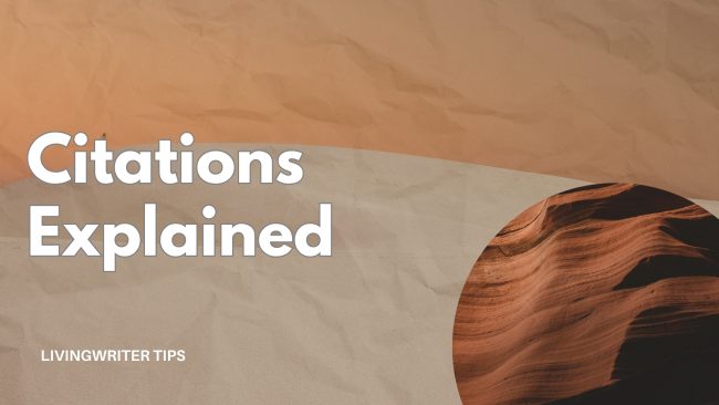 How To Do Citations - MLA, APA, & Chicago - LivingWriter Writing Blog