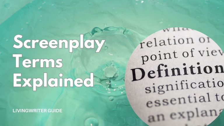 Screenplay Terms And Abbreviations Explained - LivingWriter Writing Blog